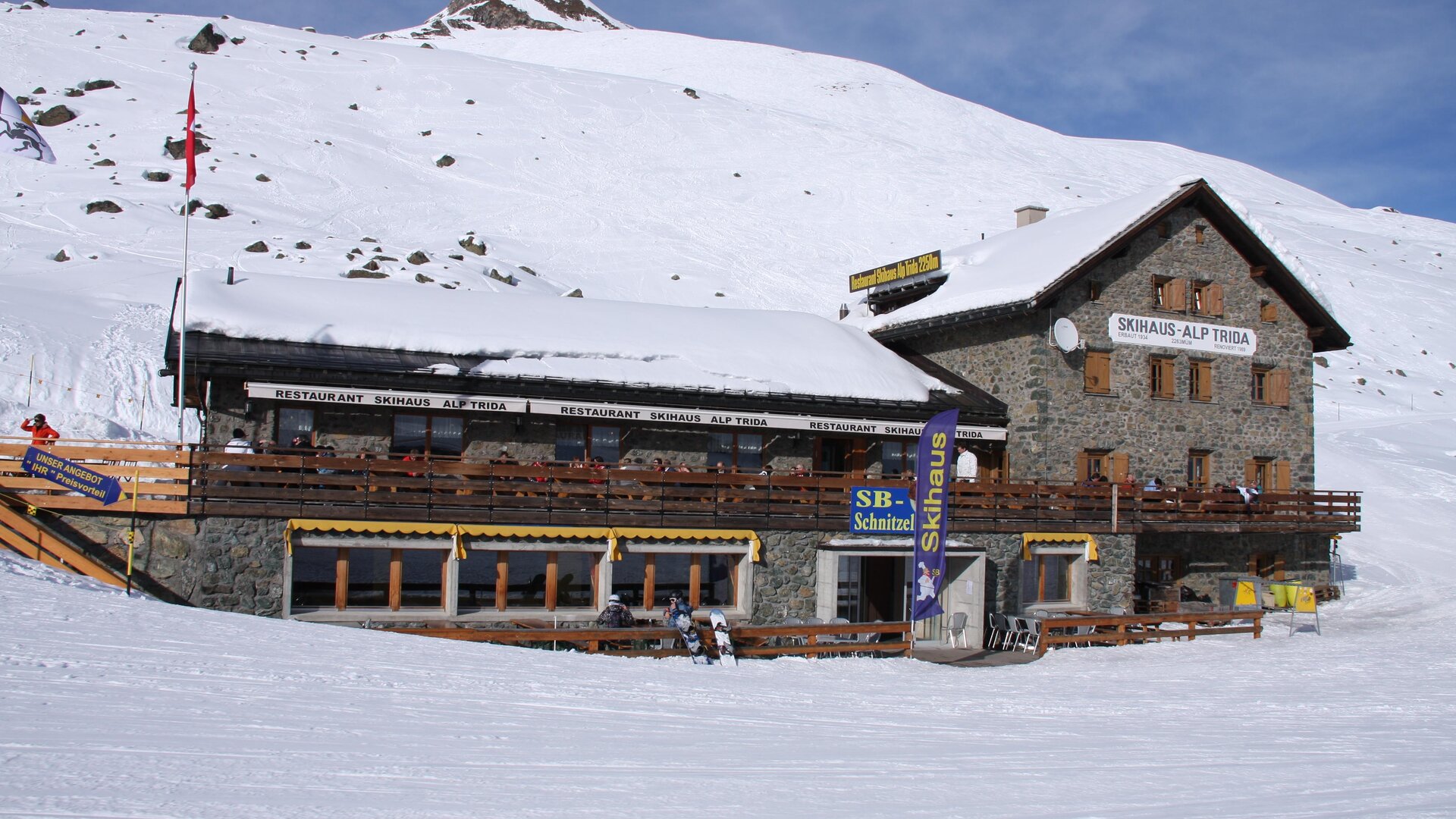Skihaus Alp Trida lodge